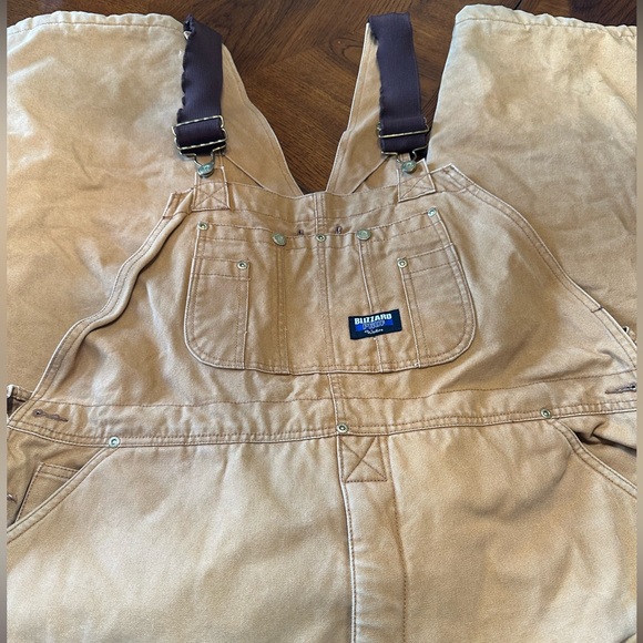 Walls | Pants | Vintage Walls Double Knee Quilted Overalls | Poshmark